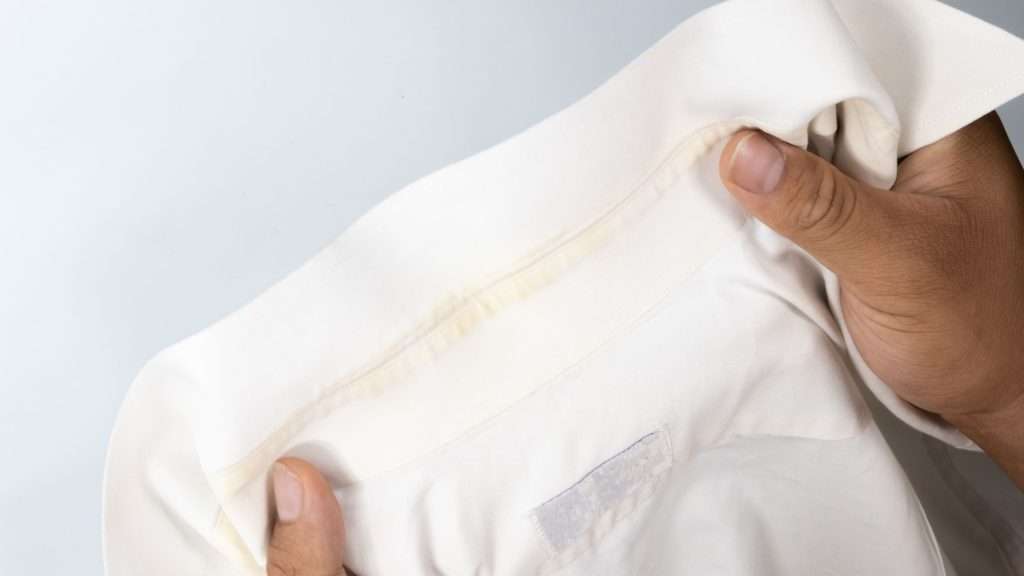 How to Treat Yellow Collar Stains Using Professional Laundry Services?